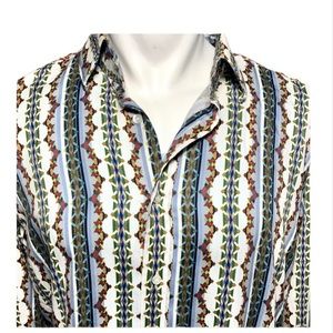 Etro | Shirts | Etro Spa Italy Dress Shirt 44 Button Down Ls | Poshmark
